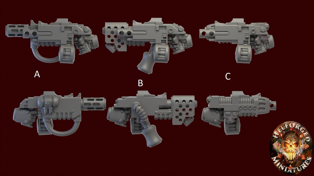 Heresy Bits - 5x Katafrakt Combi-weapons - Etsy Sweden