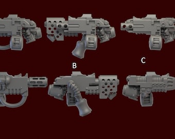 32mm Scale Rocket Launcher Weapon Set - Etsy