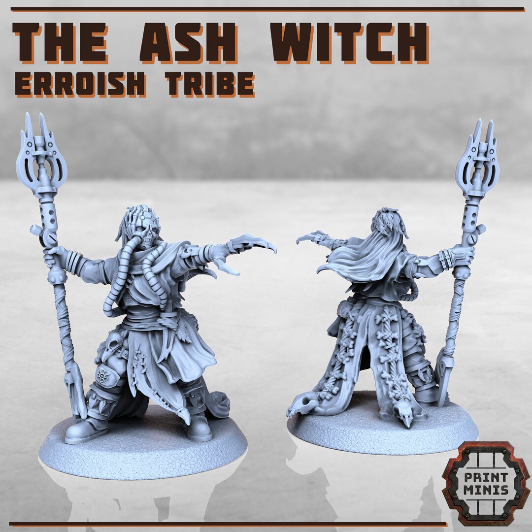 Erroish Tribes - Ash Witch - Etsy