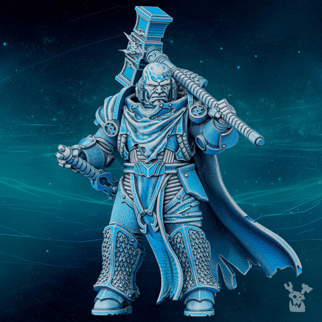 Grimdark Bits - Scylla Captain Hammerhand - Etsy