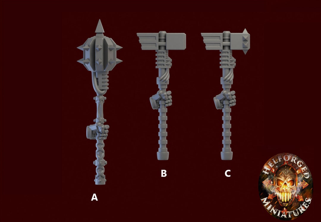 Heresy Bits - 5x Katafrakt Power Hammers - Etsy Sweden