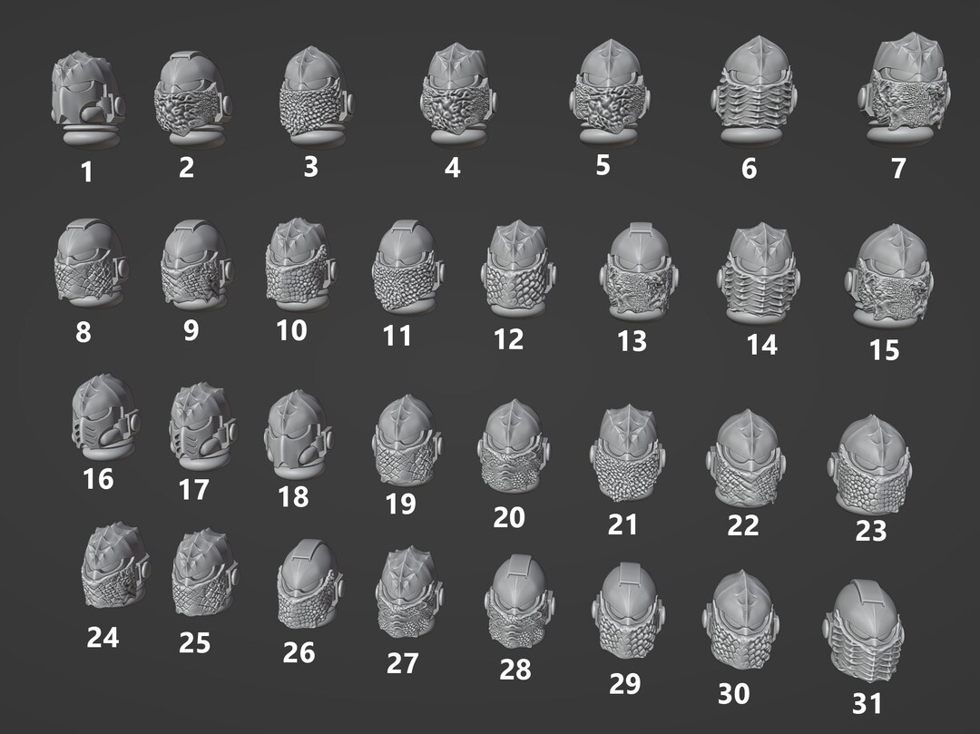 5x Lizard Helmets - Etsy