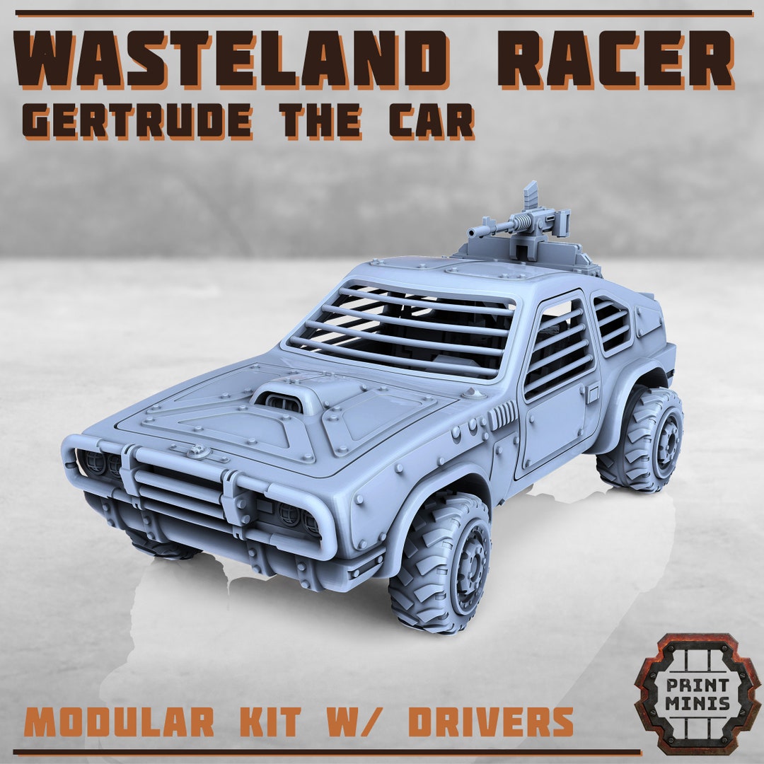 Stack City Wasteland Race Car - Etsy