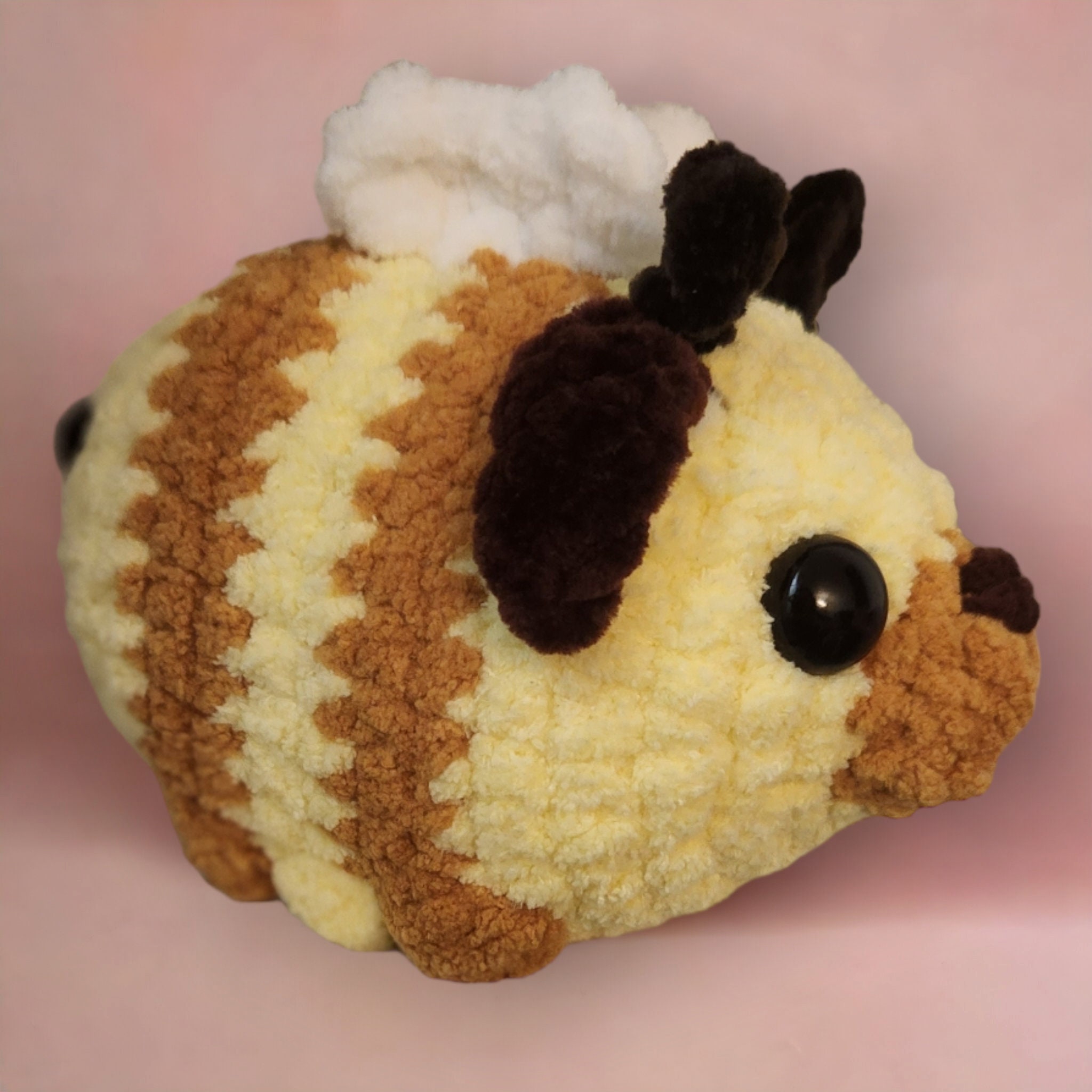 Bumblebee Pug - Pupbee - Amigurumi - Stuffed Animal - Plushie - Crochet ...