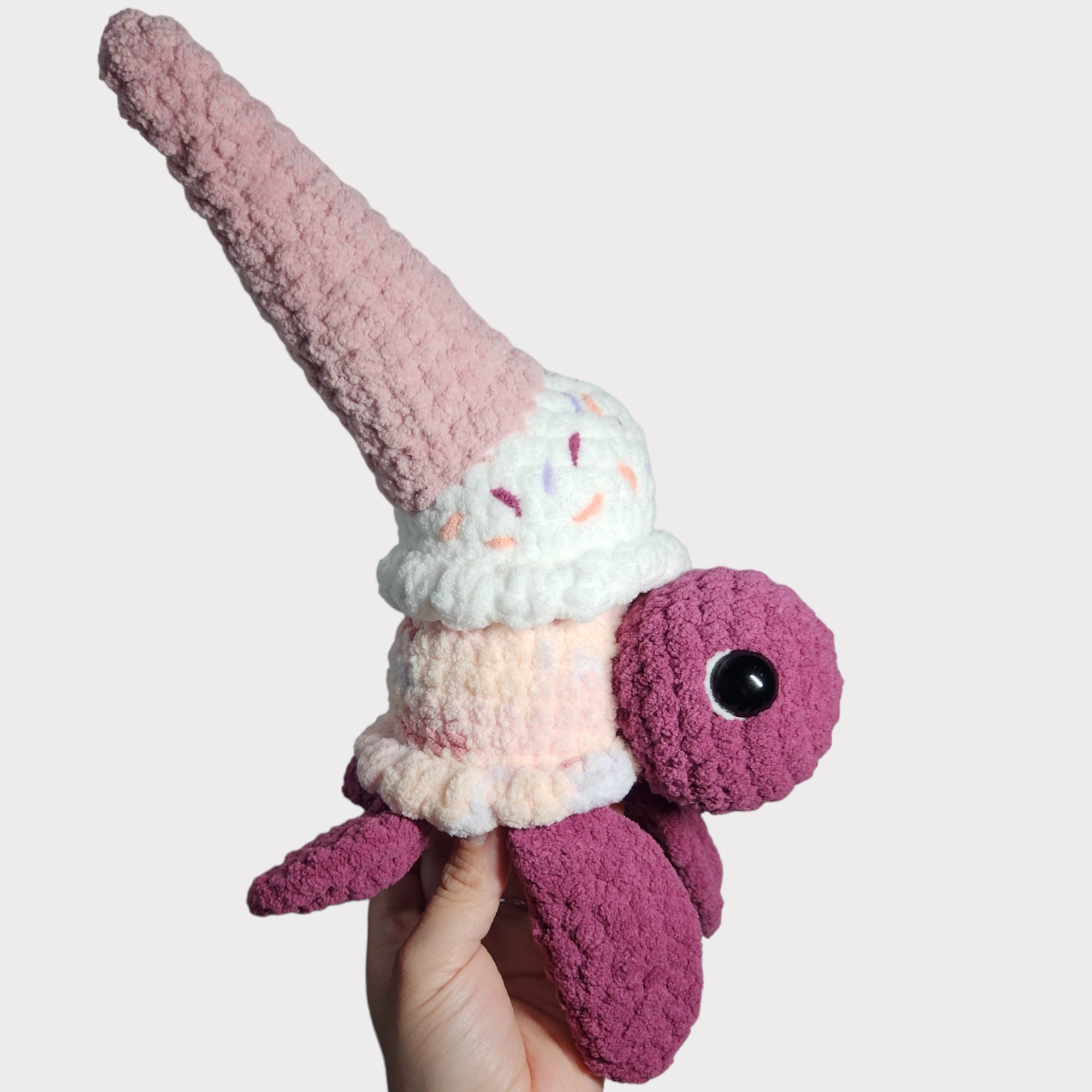 Ice Cream Turtle - Ice Cream Crochet Turtle - Crochet Turtle - Turtle ...