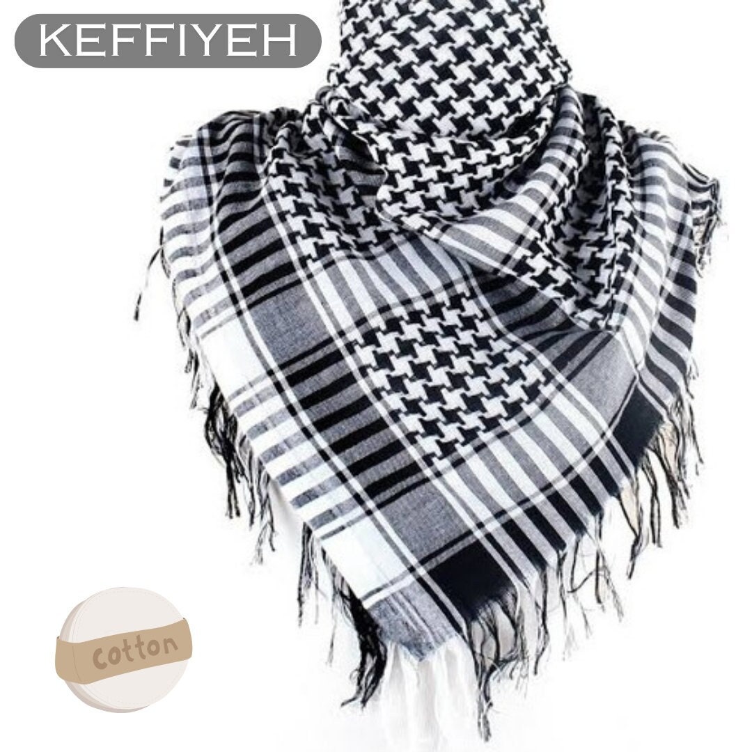 Keffiyeh Hirbawi Palestine Scarf, Palestinian Keffiyeh, Palestine ...