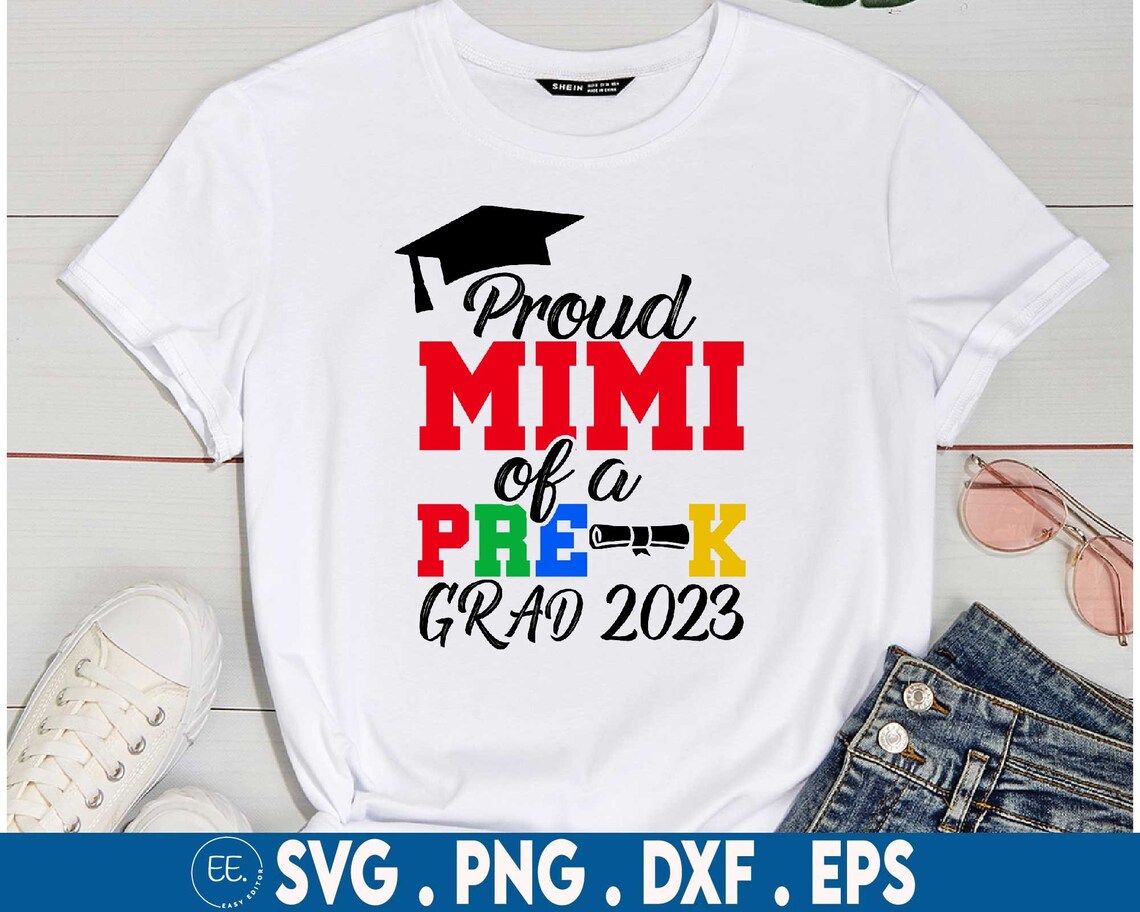 Proud Mimi of a Pre-k 2023 Grad SVG Pre-k Graduation Svg - Etsy