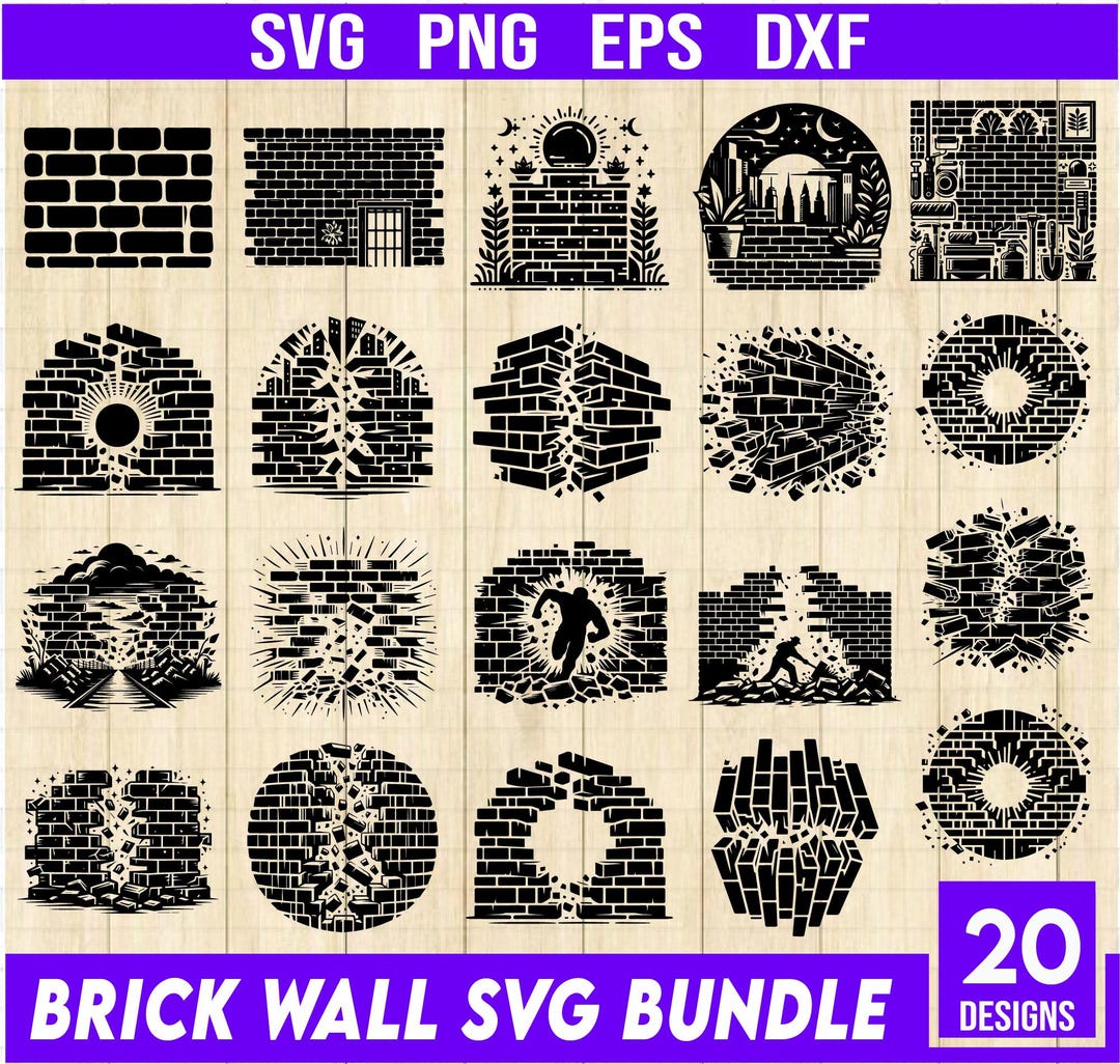 Brick Wall Svg Png Designs, Bricks Pattern Svg, Brick Wall Png, Brick ...