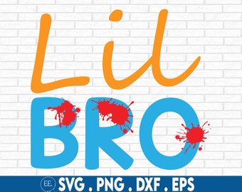 Lil Bro SVG, Little Brother Svg, Baby Svg, Siblings Svg, Brothers Svg ...
