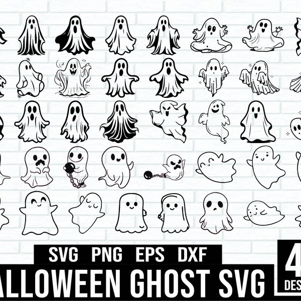 Ghost Svg - Etsy