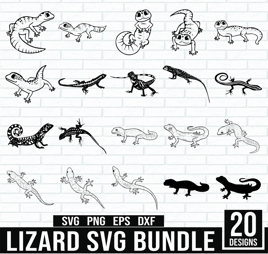 Lizard SVG, Lizard Clipart, Lizard Png, Lizard Vector, Lizard ...