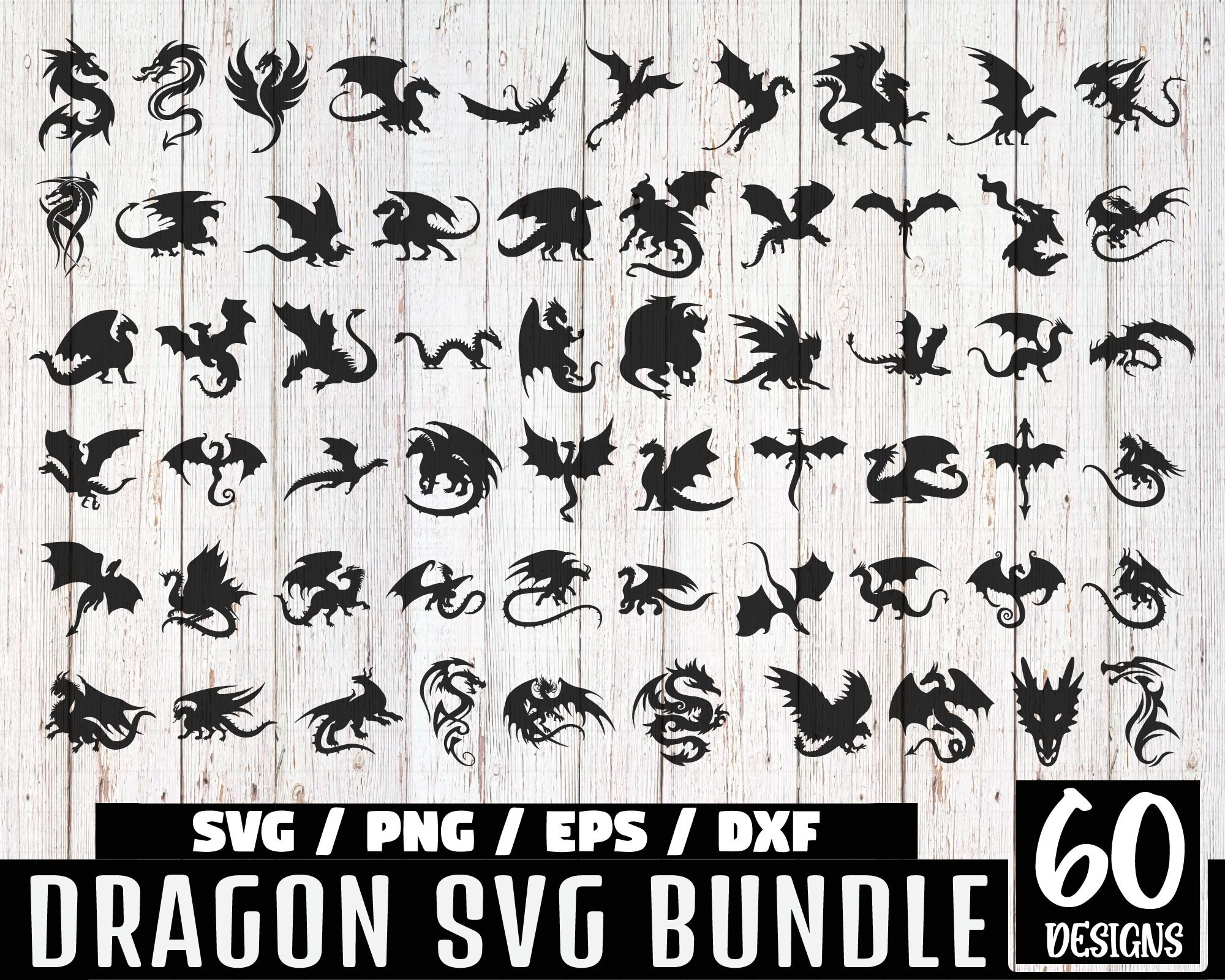 Dragon Svg Bundle Dragon Svg Dragon Cut File Dragons Head - Etsy Australia