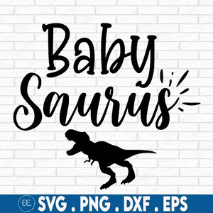 Baby Saurus SVG, Baby Saurus Png, Baby T-rex Dinosaur Svg, Digital Cut ...