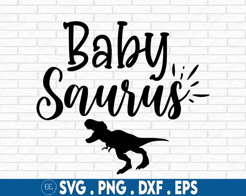 Baby Saurus SVG Baby Saurus Png Baby T-rex Dinosaur Svg - Etsy