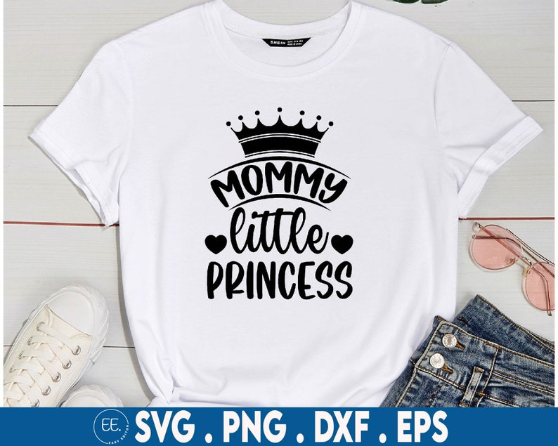 Mommy's Little Princess SVG Cricut Silhouette Files - Etsy