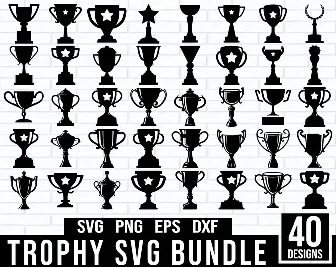 Trophy Svg Bundle, Trophy Svg, Trophy Clipart, Trophy SVG Cut Files for ... Trophy Svg Bundle, Trophy Svg, Trophy Clipart, Trophy SVG Cut Files for ...