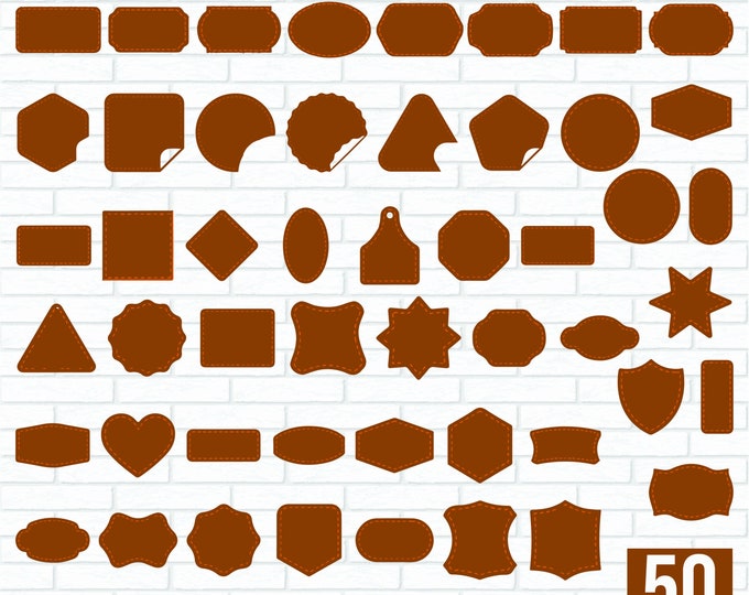 Leather Patch Svg Bundle, Leather Patch SVG Laser Ready Cut Files, Hat ...