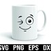 Smiley Face Svg Bundle, Cartoon Emotion Faces SVG Bundle, Kawaii Face ...