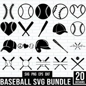 Baseball SVG Bundle, Baseball Svg. Baseball Stitches Svg, Baseball ...
