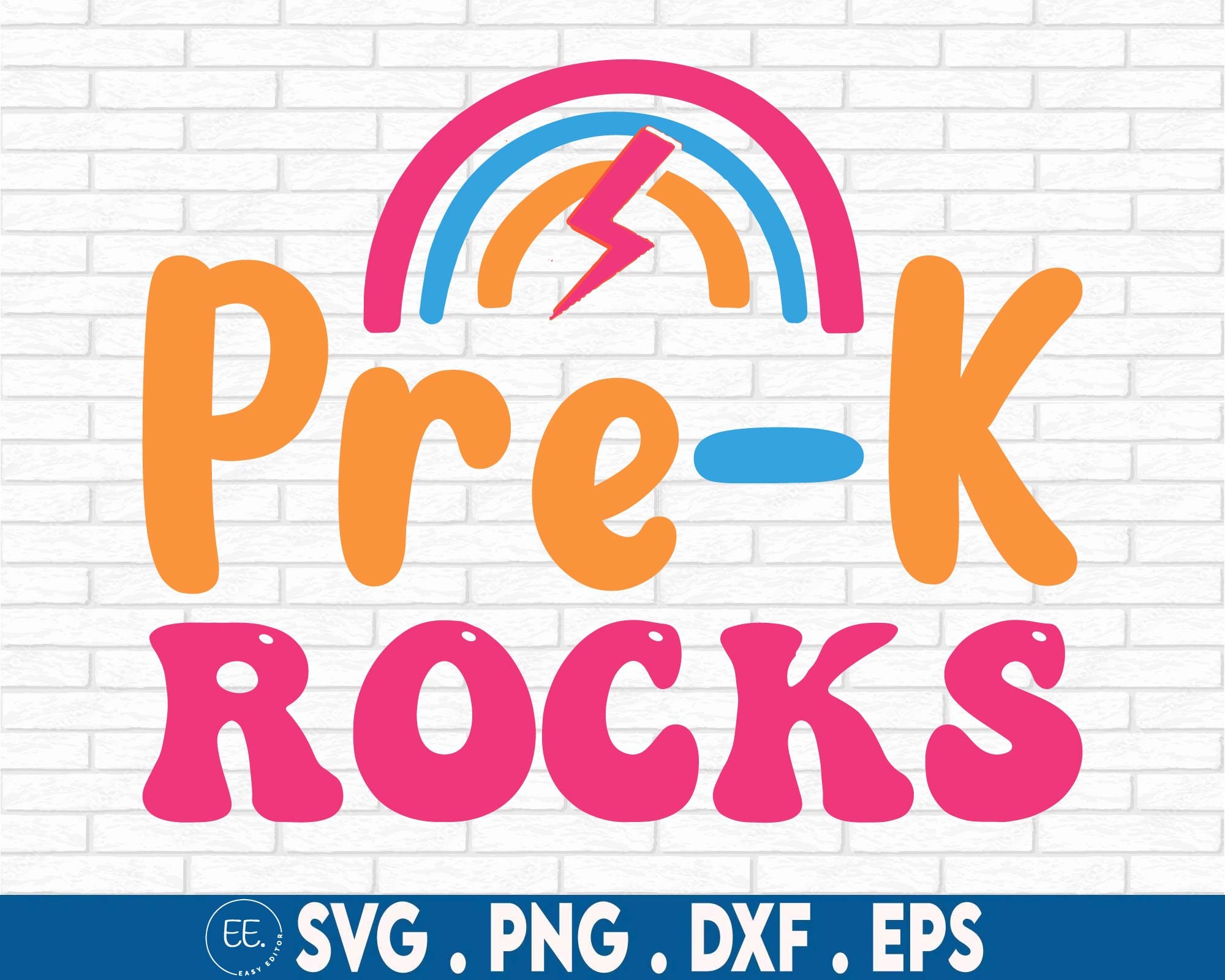Pre-k Rocks SVG Pre-k SVG Pre Kindergarten Shirt Back to - Etsy