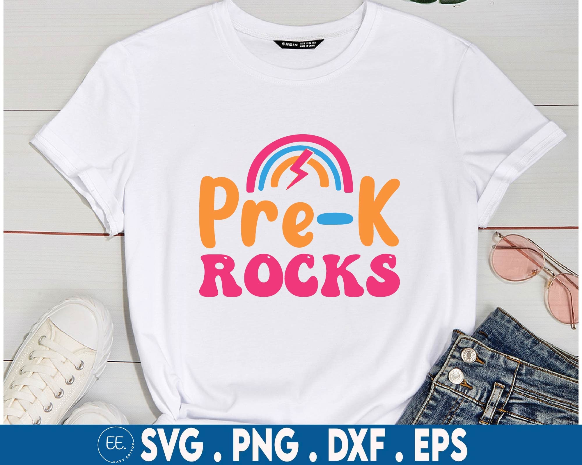 Pre-k Rocks SVG Pre-k SVG Pre Kindergarten Shirt Back to - Etsy