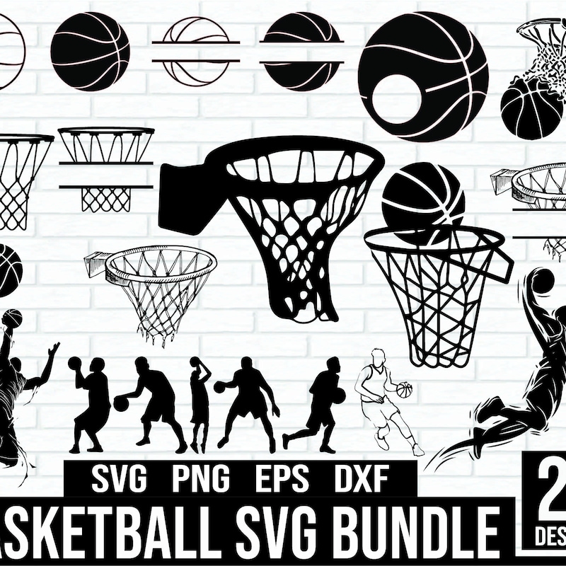 Basketball Net Svg - Etsy