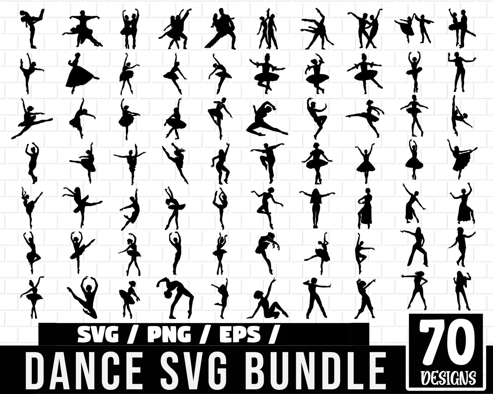 Dance Svg Bundle Dance Svg Dance Team Svg Dancers Team Svg - Etsy UK