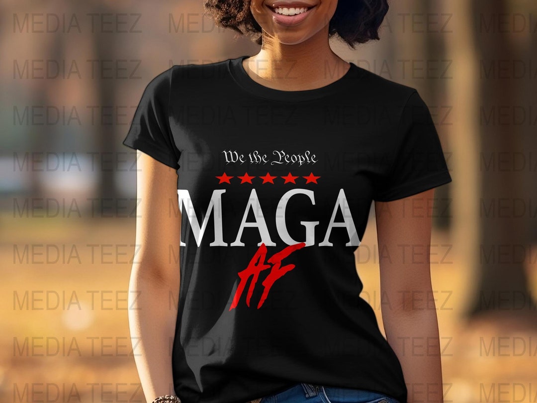 MAGA AF T-shirt, Patriotic Apparel, Maga Supporter Gift, Pro America ...