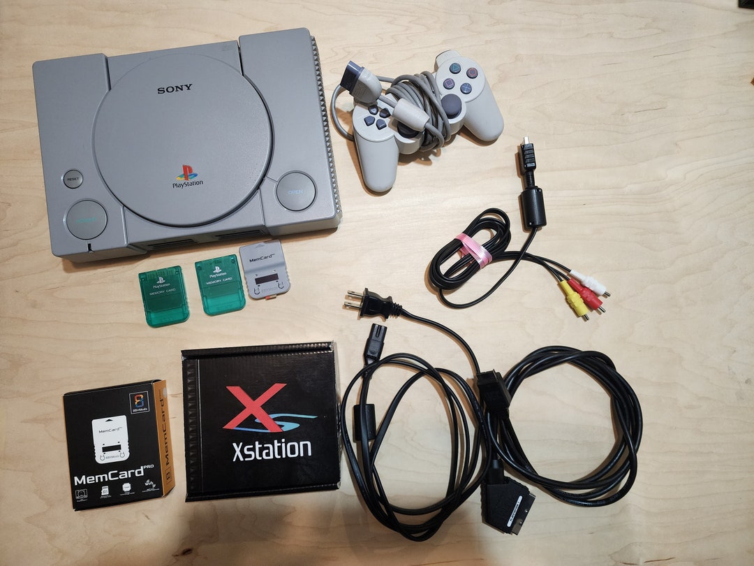 Modded PS1 PSX Xstation Recap Memcards Pro Extras - Etsy