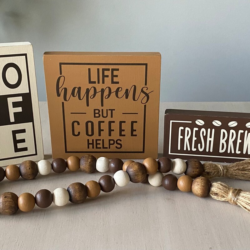 Coffee Tier Tray - Etsy