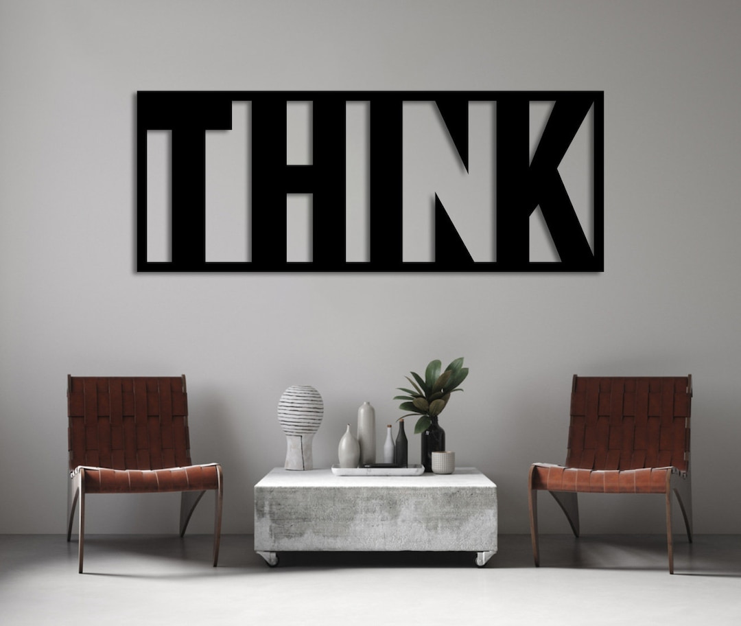 Think Design Laser Cut Svg Dxf Files Wall Sticker Decal Silhouette ...