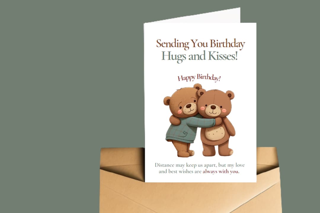 Printable Birthday Card Downloadable Birthday Card Digital Birthday ...