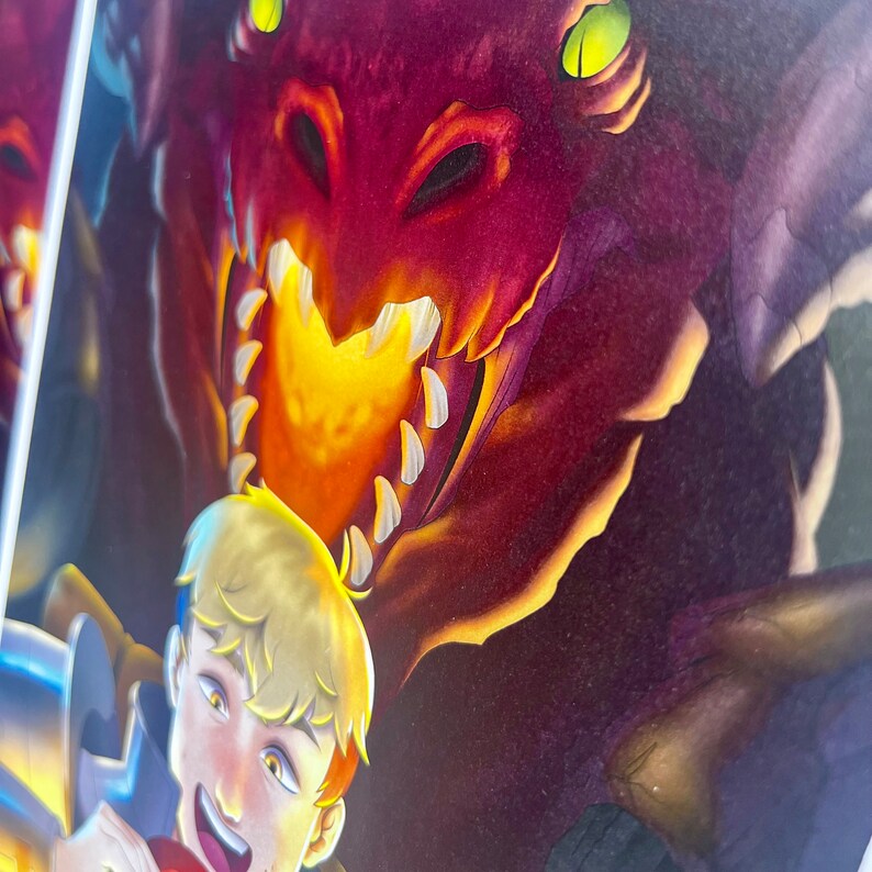 Dungeon Meshi A4 Print | Delicious in Dungeon Laios Touden Artwork - Etsy