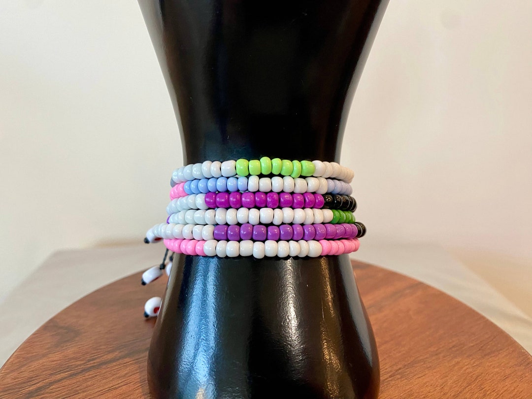 Gender Pride Flag Adjustable Bracelet (solid) - LGBTQIA+ - Etsy