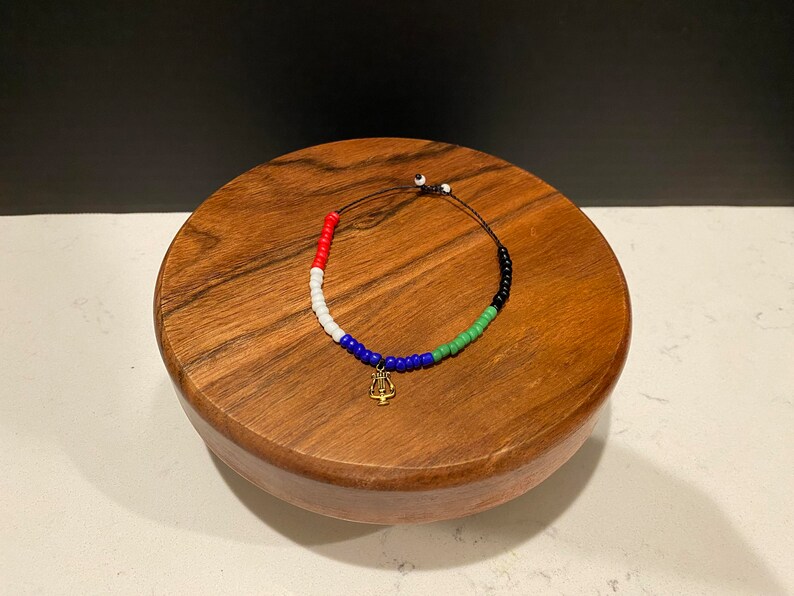 TBS Flag Adjustable Bracelet Tau Beta Sigma - Etsy