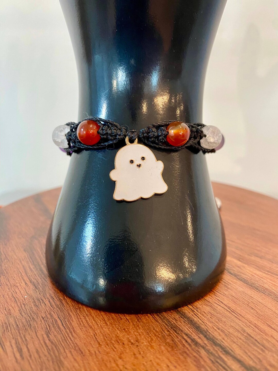 Spooky Ghost Adjustable Bracelet - Halloween - Etsy