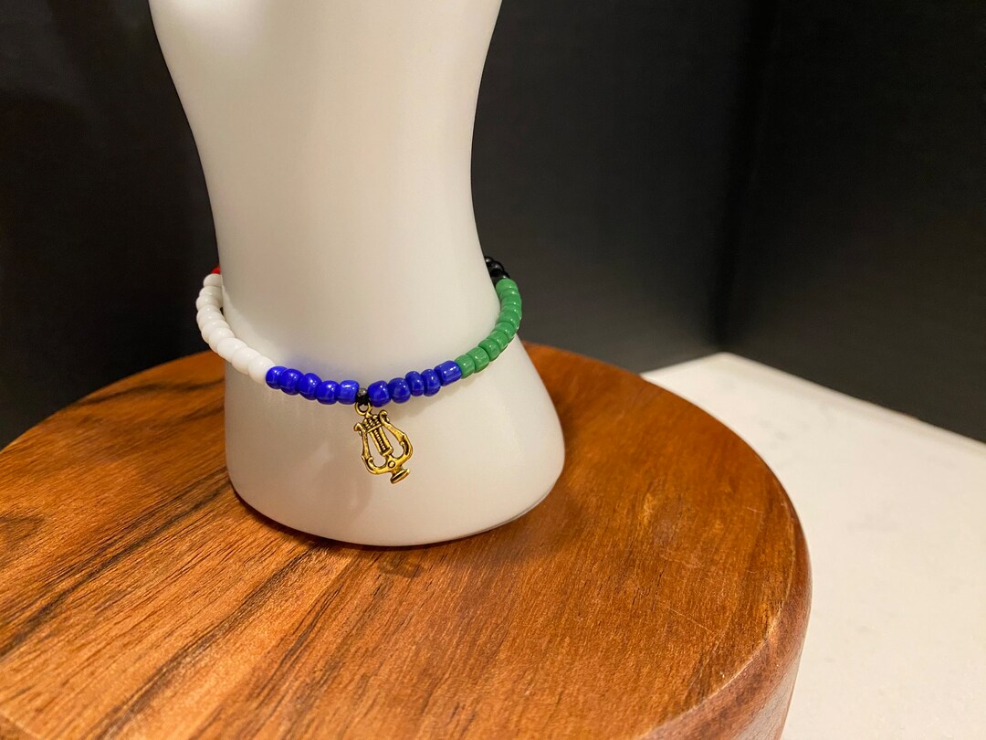 TBS Flag Adjustable Bracelet Tau Beta Sigma - Etsy