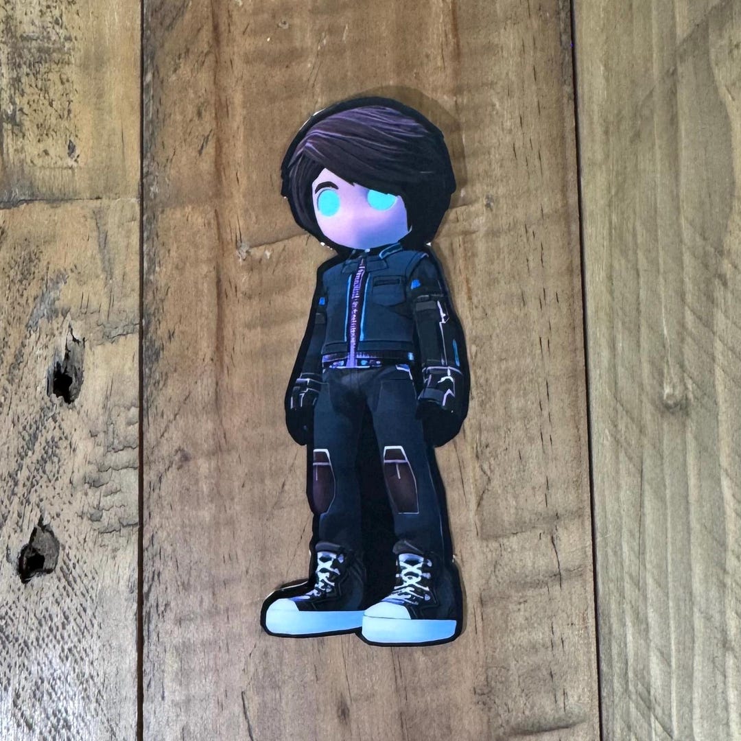 Emo Bot 9000 Character Sticker - Etsy