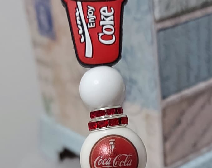 Coca Cola *last One* Beaded Pen - Etsy