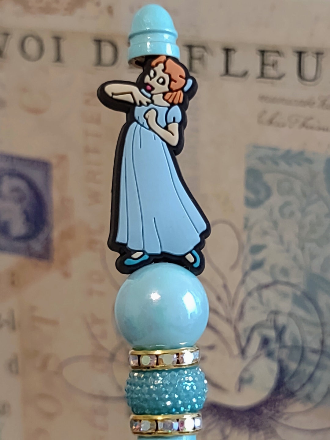 NEW Wendy From Peter Pan Beaded Pen - Etsy