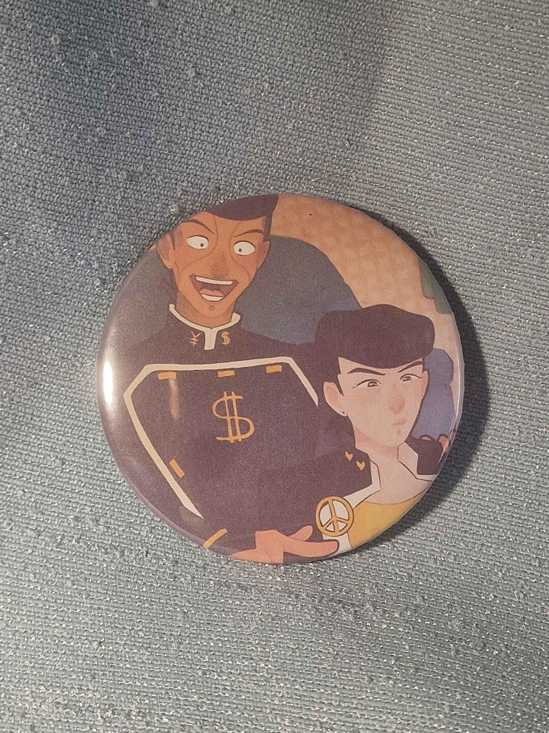 Jjba Pin Okuyasu And Josuke Etsy