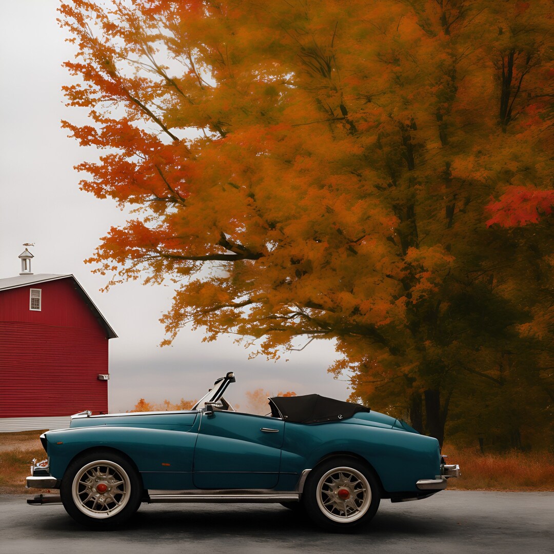 Classic Sports Cars in Vermont: 10 Stunning Images - Etsy