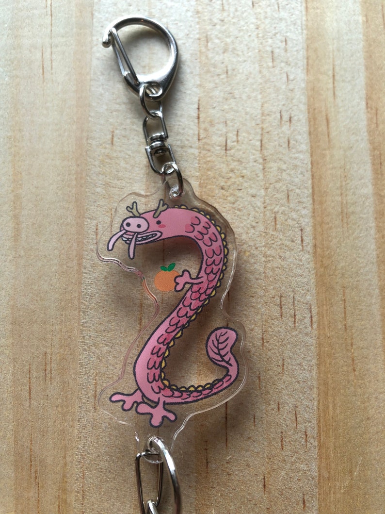 One Piece Clear Acrylic Charm : Ryunosuke - Etsy UK