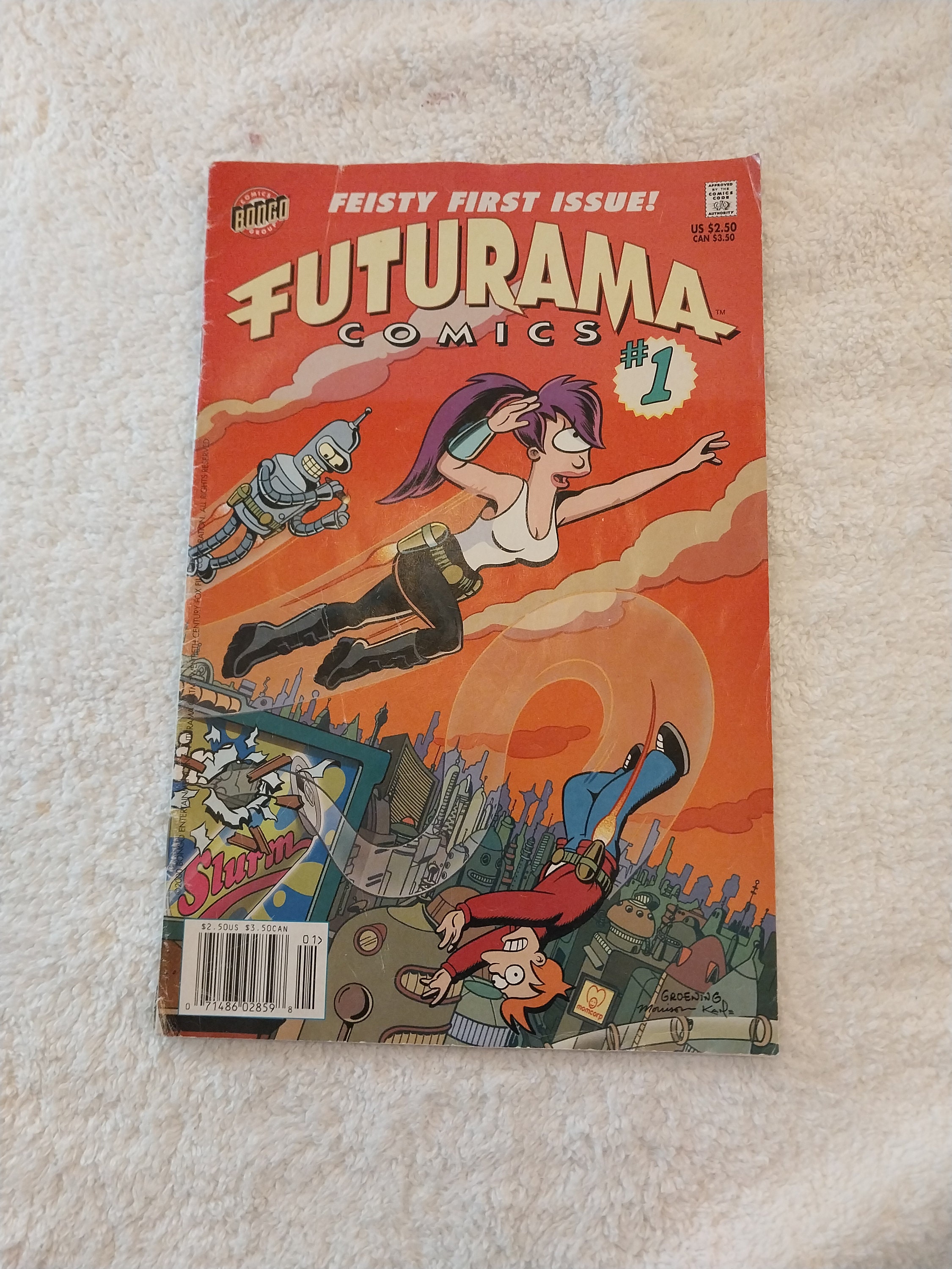 Futurama First Issue Comic - Etsy