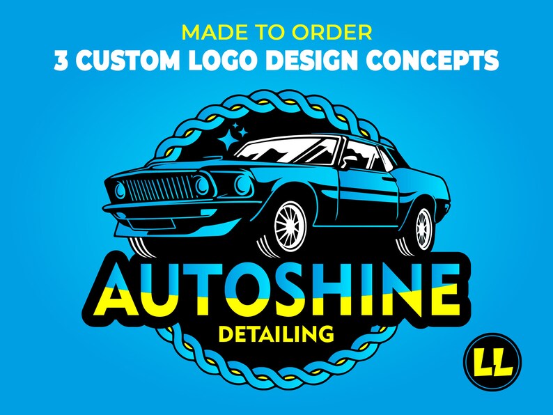 Car Logo Custom, Automobile Logo, Auto Detail Logo, Automotive Logo ...