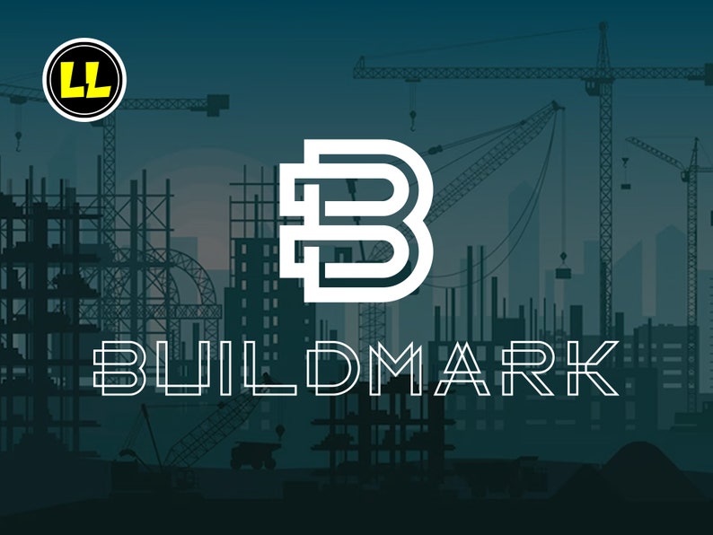 Minimalist Logo Design Custom, Construction Logo, Roofing Logo ...