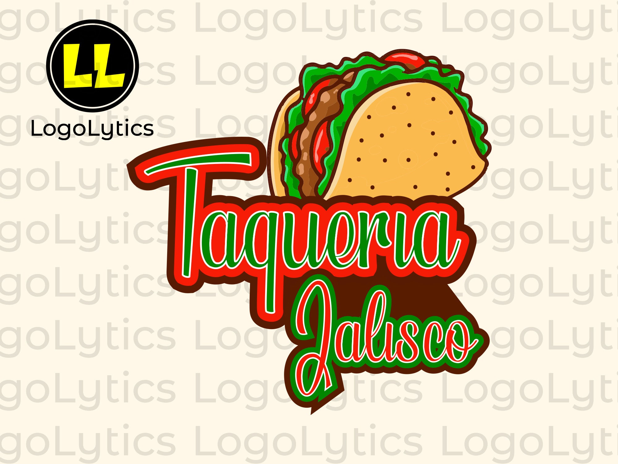 Mexican Food Logo, Custom Restaurant Logo, Custom Food Logo, Hotel Logo ...