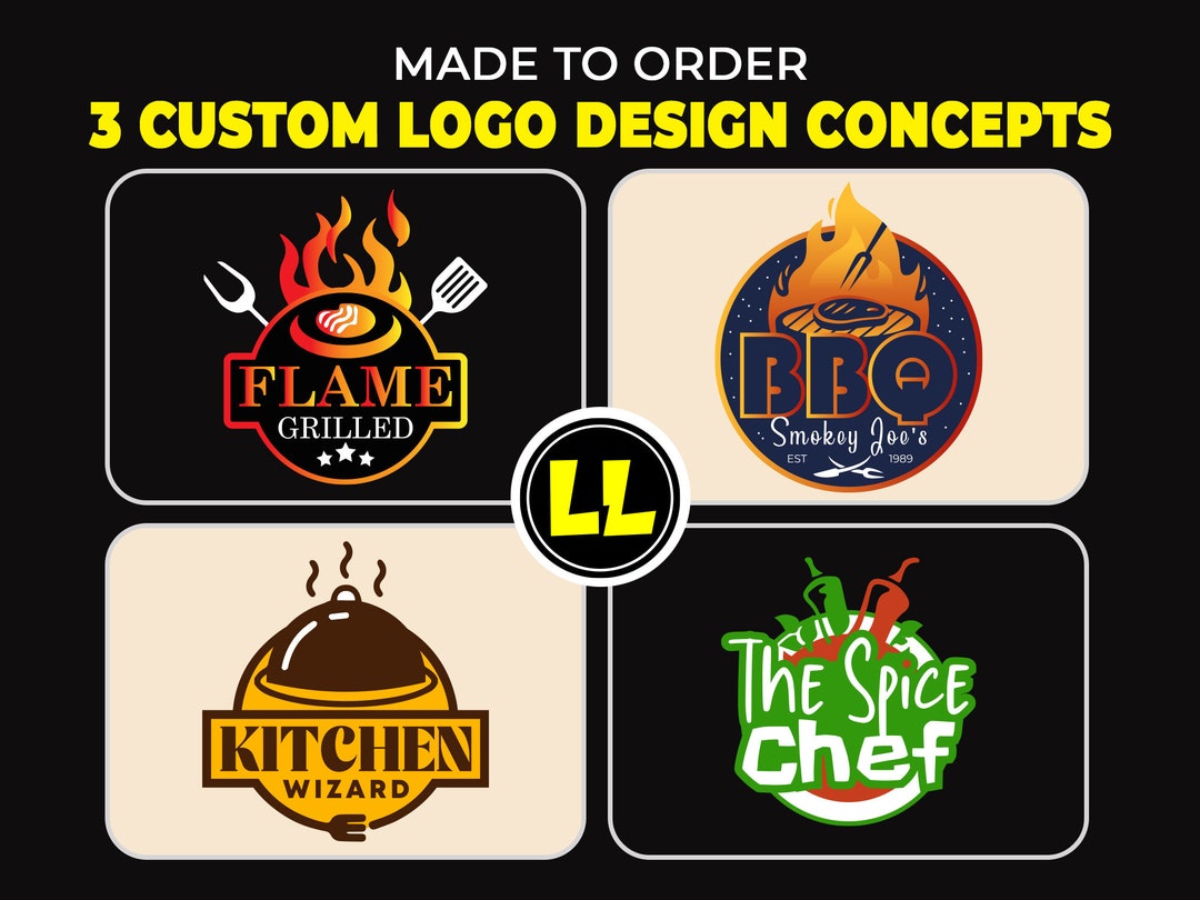 Custom Restaurant Logo, Custom Food Logo, Hotel Logo, Custom Logo ...