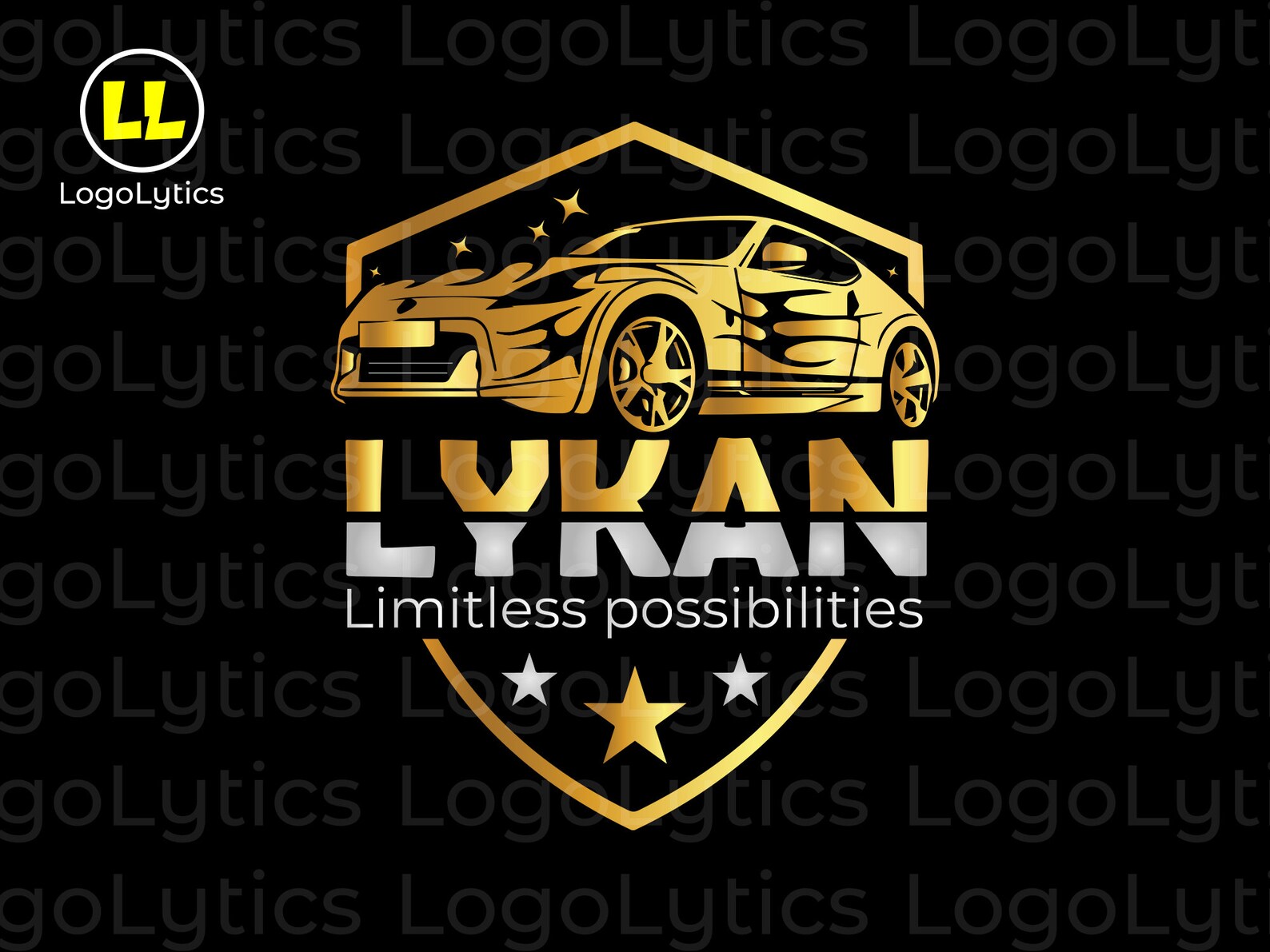 Luxury Car Logo, Custom Car Logo, Pressure Washer Logo, Garage Logo ...