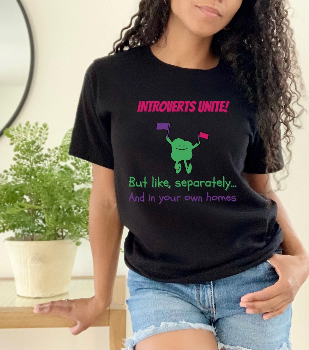Introverts Unite, Introvert Shirt, Introvert Humor, Quiet People Tee ...
